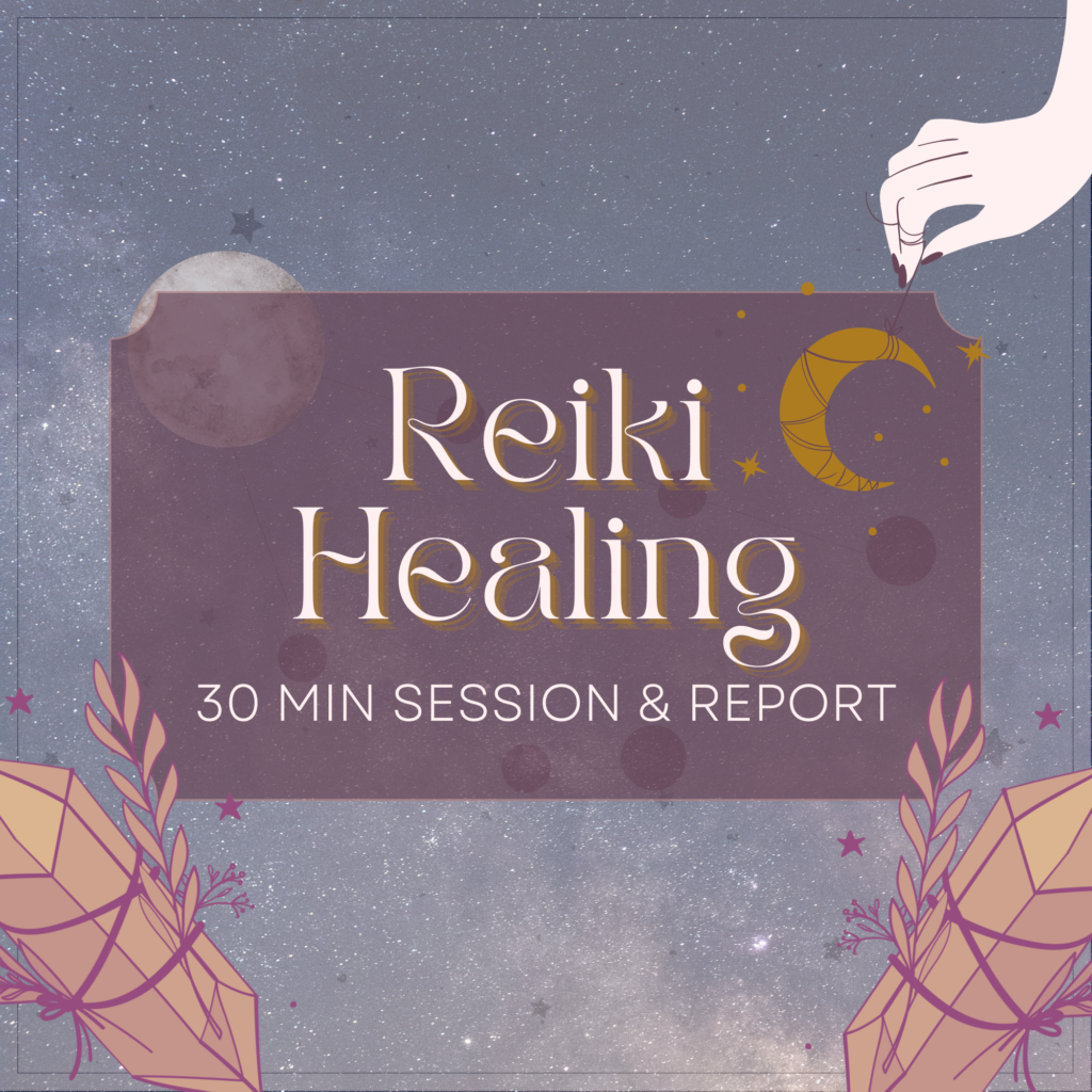 Distance Reiki Session - Moonthrall Tarot
